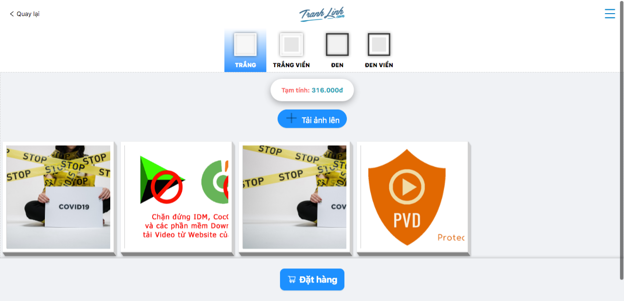 Mecode Làm App đặt Khung Hình Online Bằng React Và Wordpress Mecode